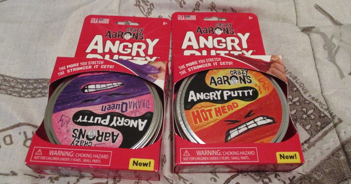 Missy's Product Reviews : Crazy Aaron's Angry Putty & Hypercolor ...