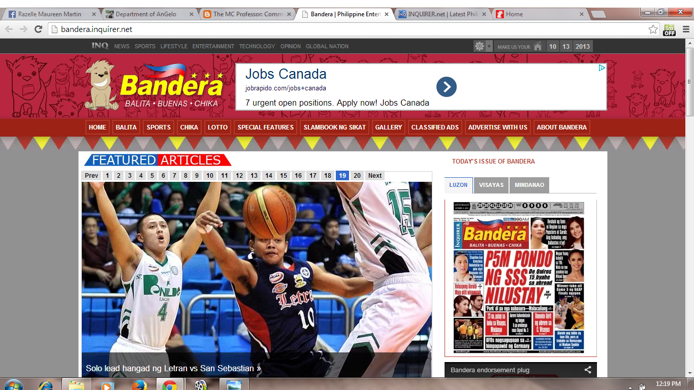 Bandera News Monitoring