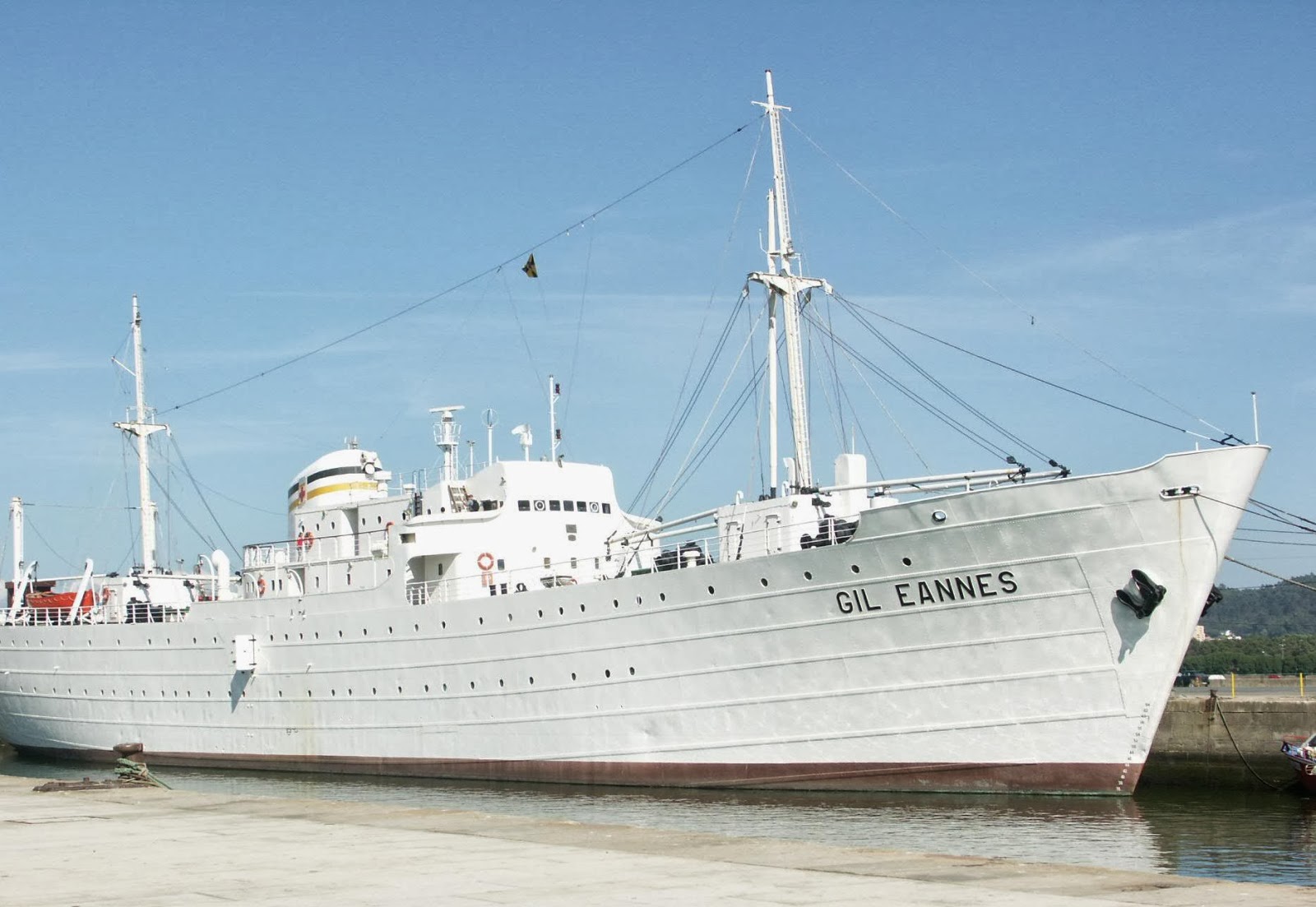 Fotografias de Portugal: Gil Eannes (Navio-Hospital) em Viana do ...