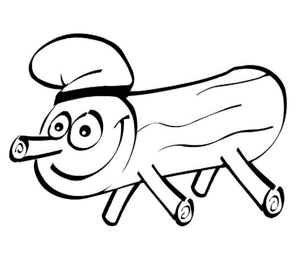 Dibujo caga tió y caganer para colorear - Colorear dibujos infantiles