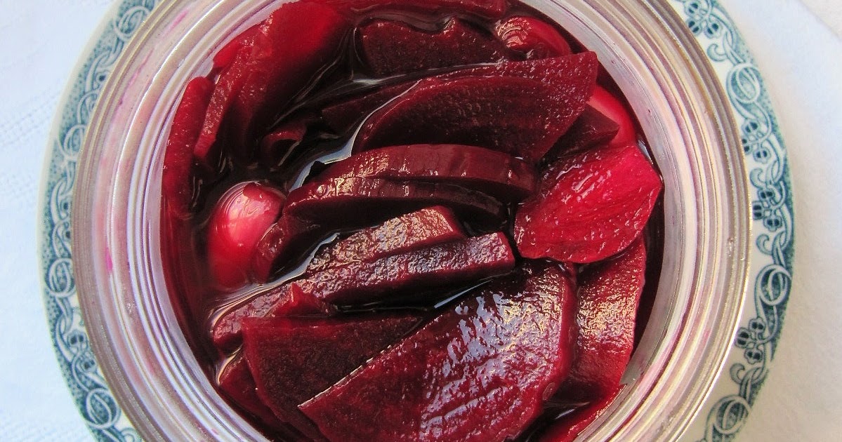 La cuisine d'ici et d'ISCA: Betteraves au vinaigre