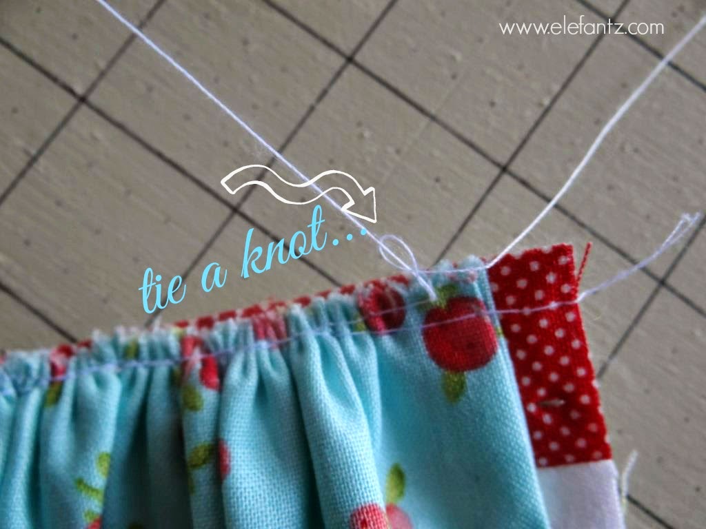 Jenny of ELEFANTZ: Tutorial ~ gathered frills!