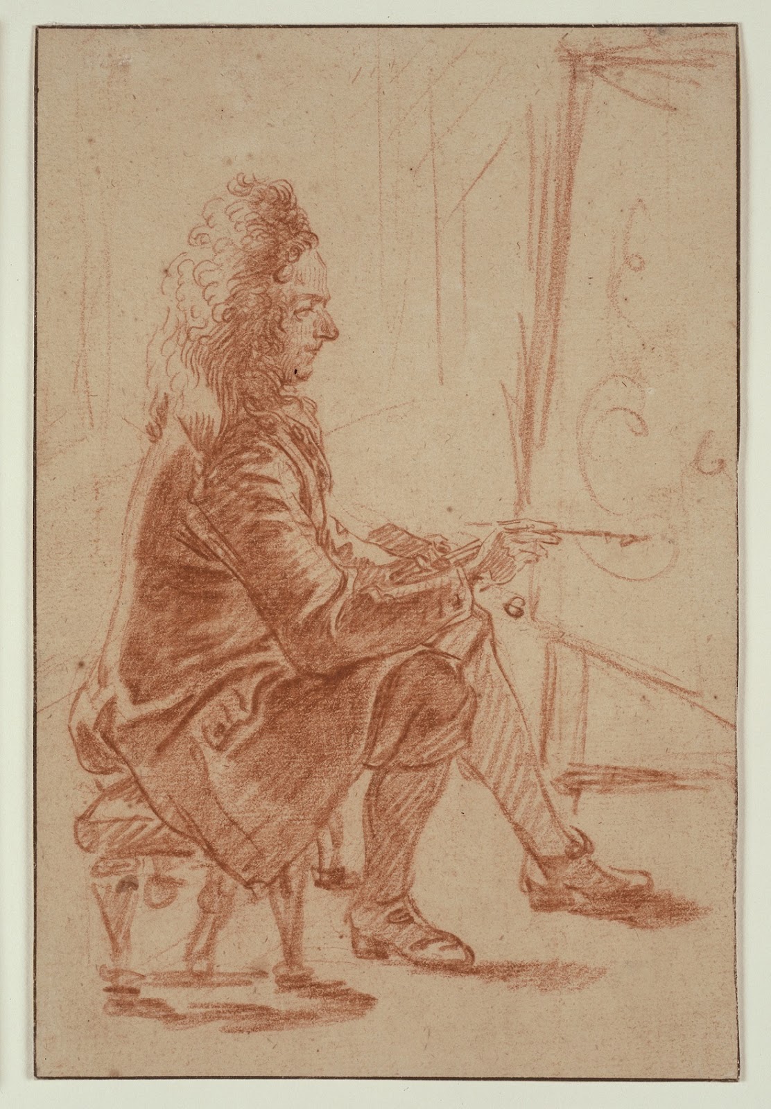 Spencer Alley: Red Chalk – French Drawings – 1700-1750