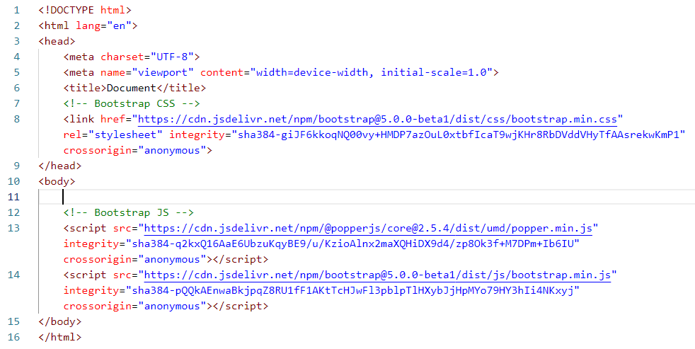 Getting Started With Bootstrap