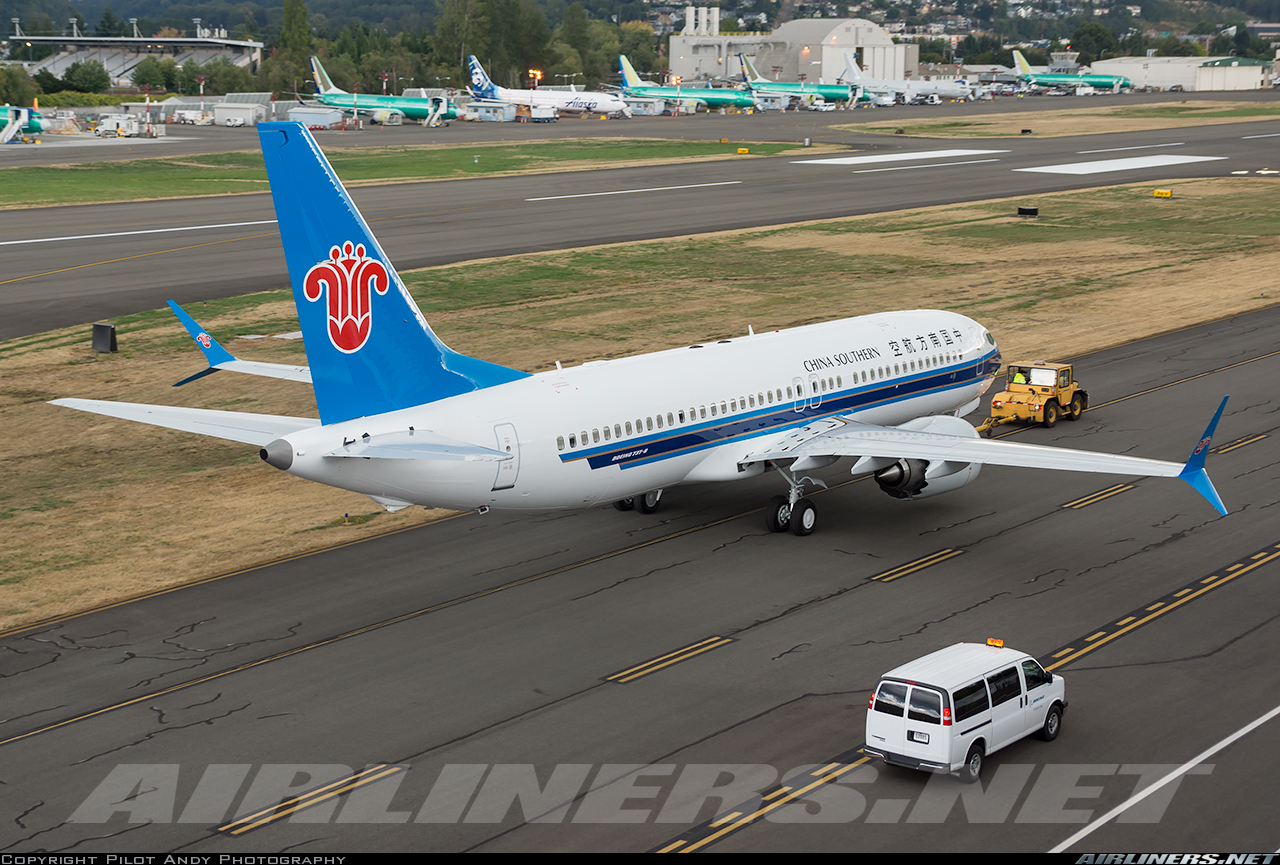JetTrak: China Southern takes delivery of first 737 MAX 8