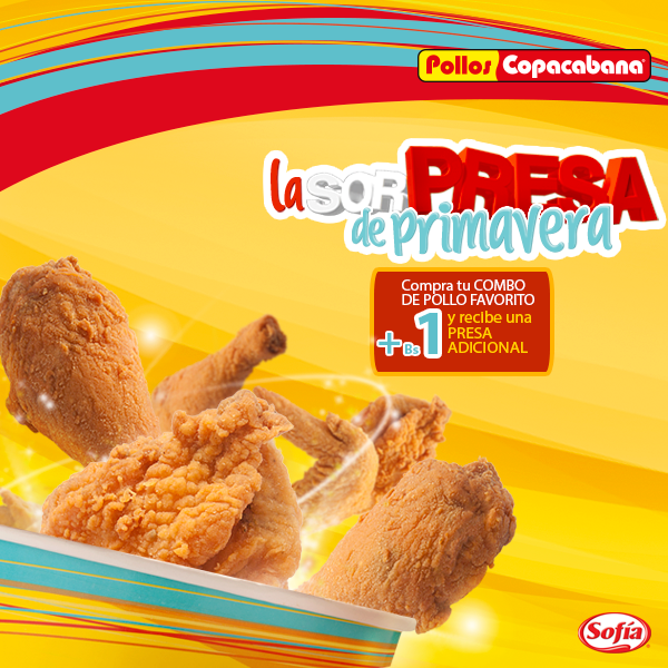 POLLOS COPACABANA : MARKETING Y PROMOCIONES POLLOS COPACABANA