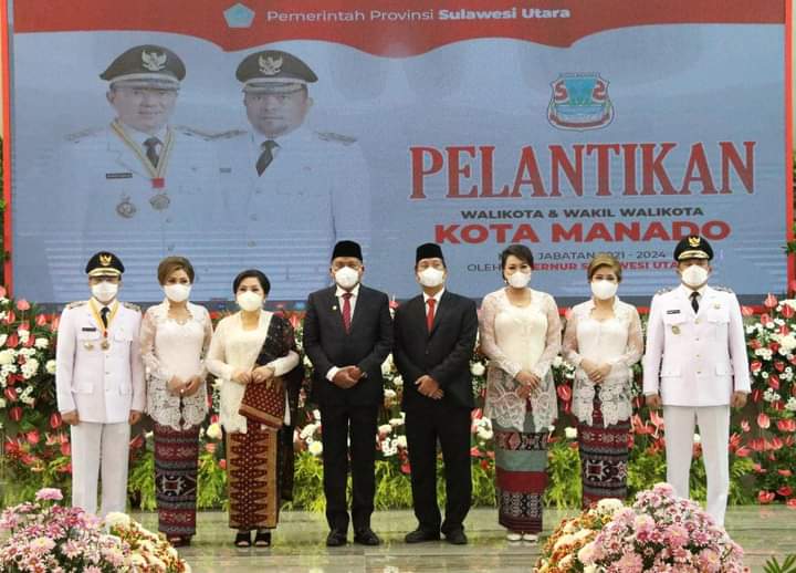 Gubernur Lantik Walikota dan Wakil Walikota Manado Baru Gubernur Lantik Walikota dan Wakil Walikota Manado Baru