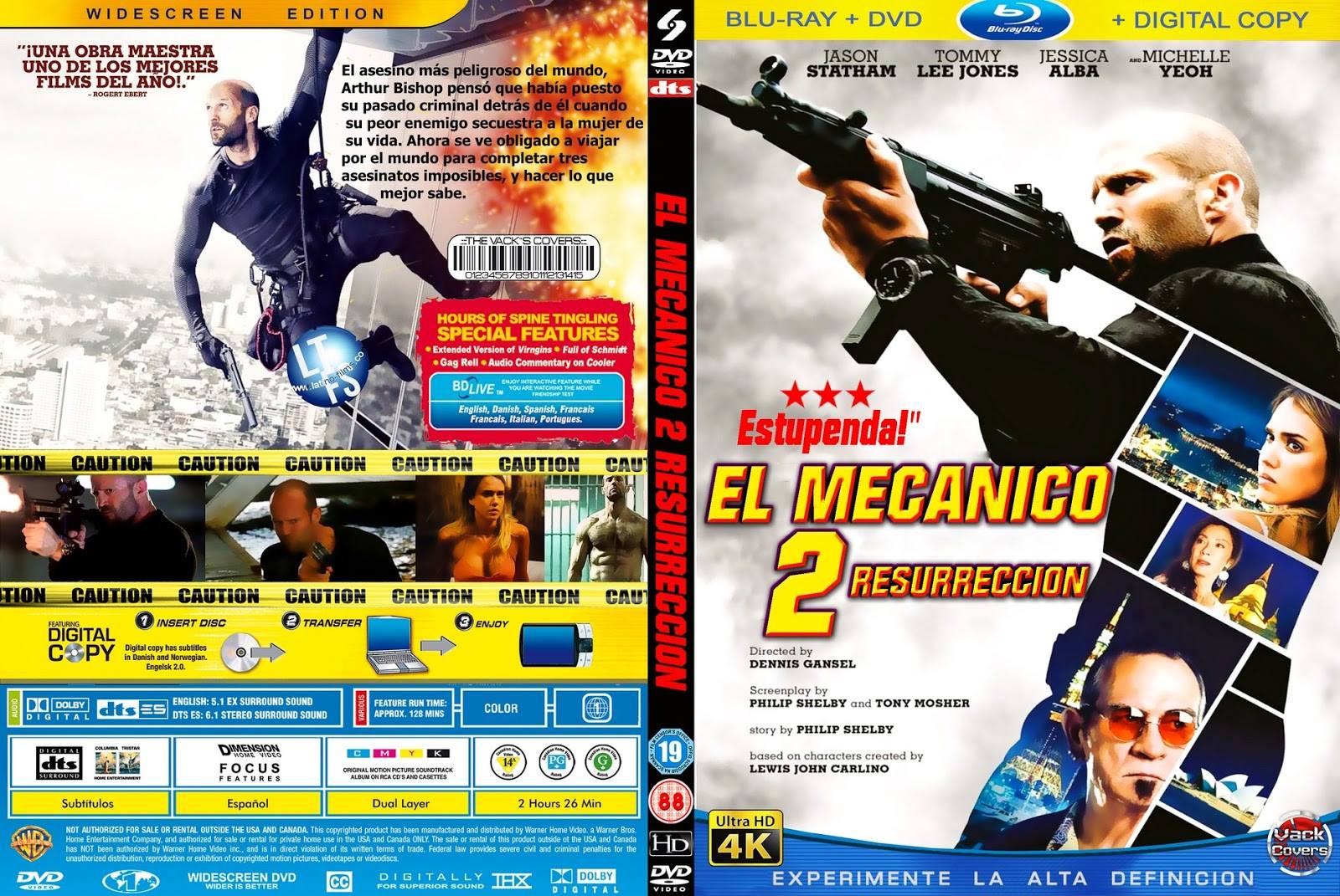 Cover: El Mecánico 2 dvd