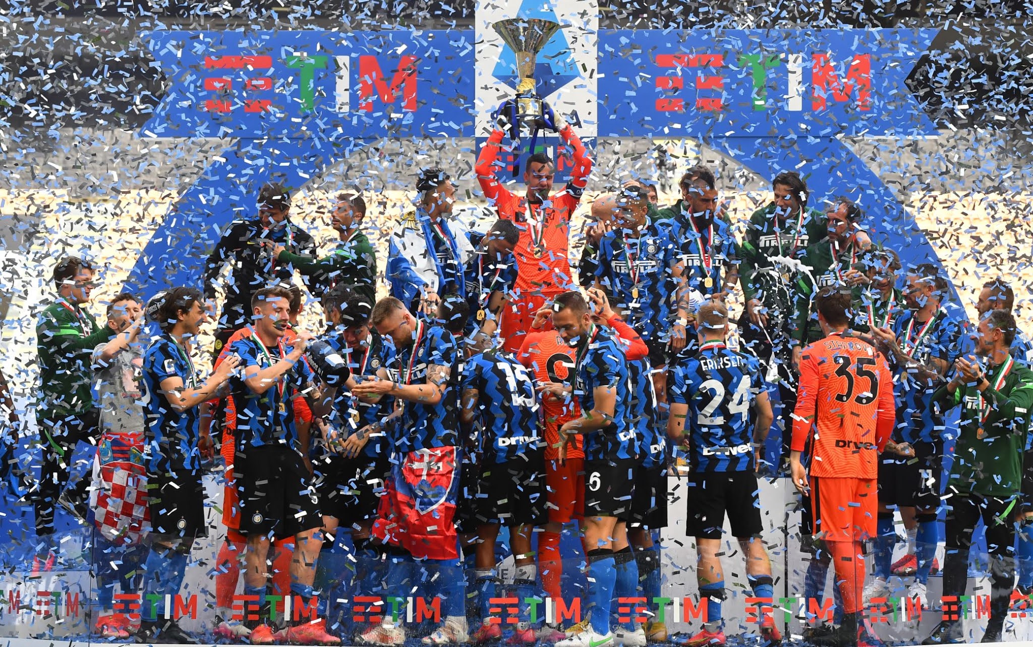 ιστορικος ποδοσφαιρου: ΙΣΤΟΡΙΑ ΤΗΣ ΙΝΤΕΡ ΧΡΟΝΙΑ-ΧΡΟΝΙΑ (2020-2024)