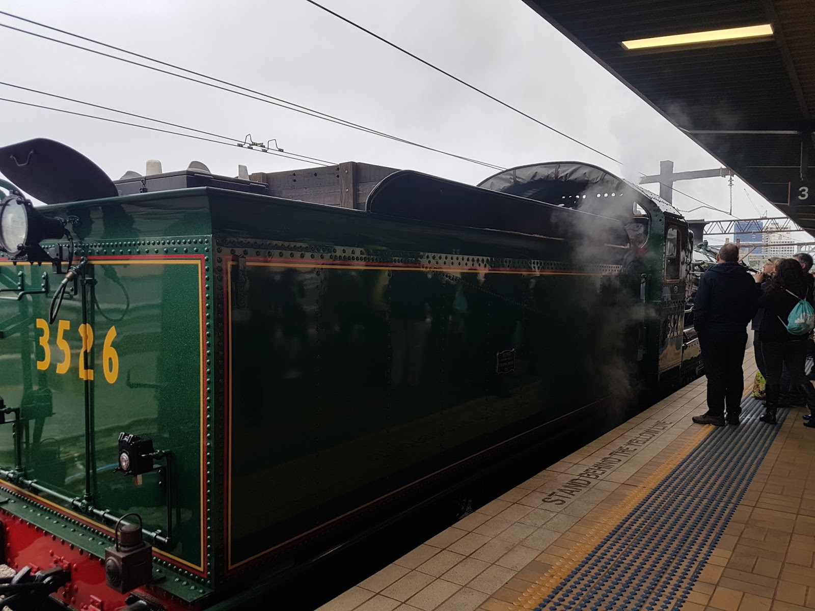 Why I Love Mount Druitt!: 'The Nanny' 3526 Steam Train From Sydney To ...