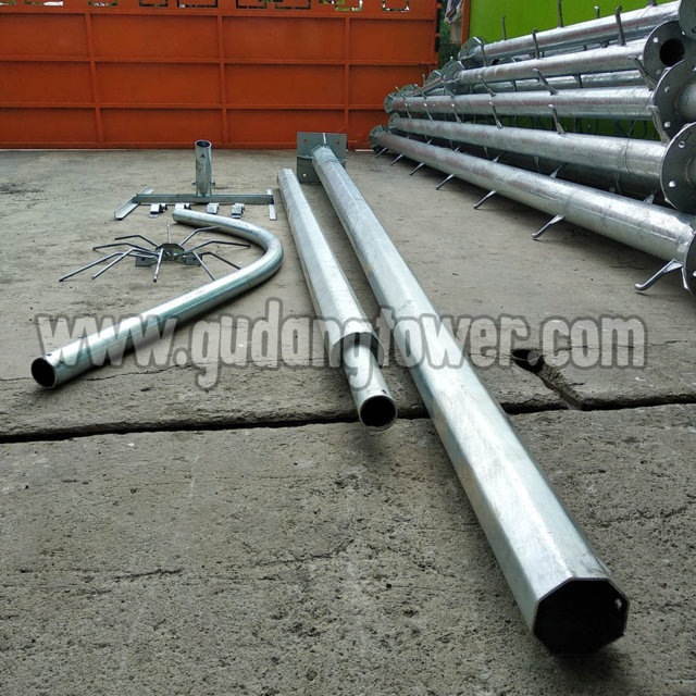 Tiang PJU Tower Octagonal Anti Panjat | GudangTower