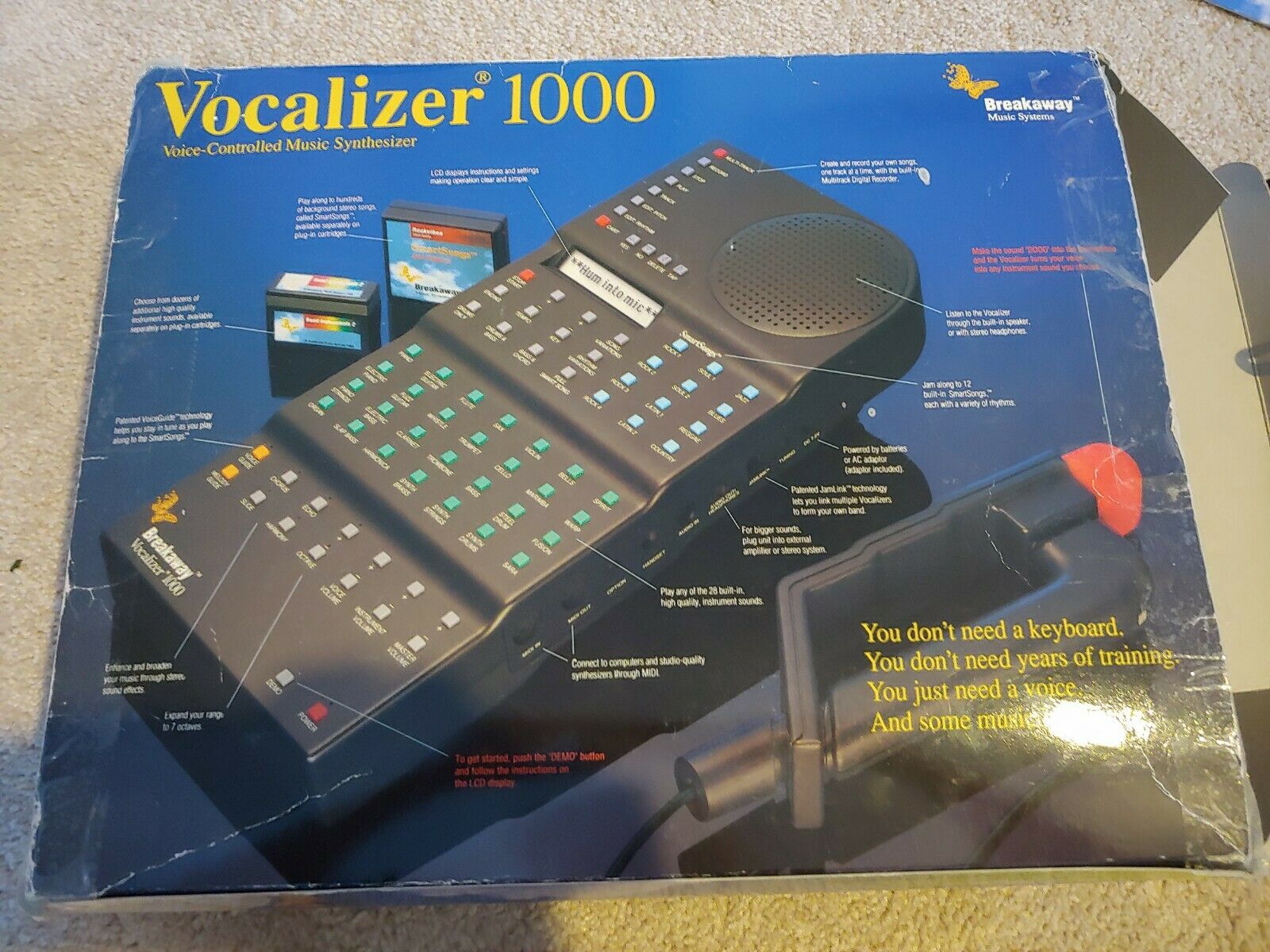 MATRIXSYNTH: Breakaway Vocalizer 1000 Voice-Controlled Personal Music ...