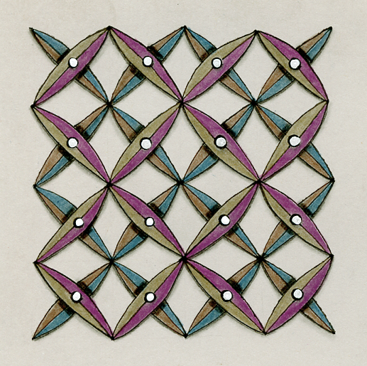 Time for Tangling: Today's Tangles - Grid Patterns