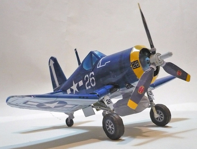 あなたの作りたいを刺激するペーパークラフト リンク データーベース Papercraft Link DataBASE: ヴォート F4U ...