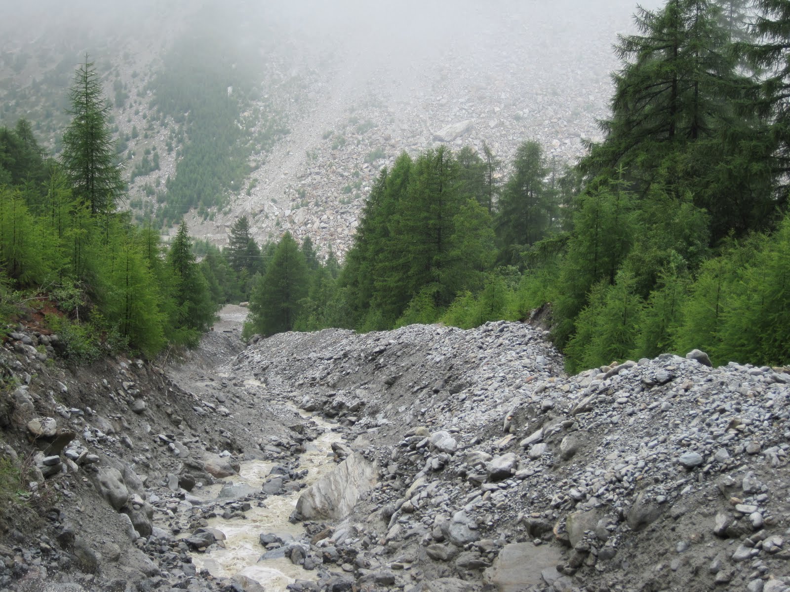 Inside the Debris Flow: Mattertal (Valais, Switzerland): Beauty and the ...