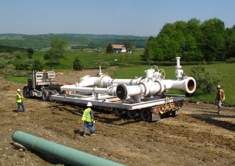 The Joyce Road Neighborhood: Pipeline Construction