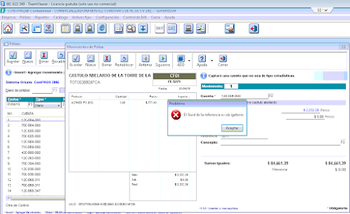 Opravy México: Error al conectarse al ADD contpaq i (Terminal)