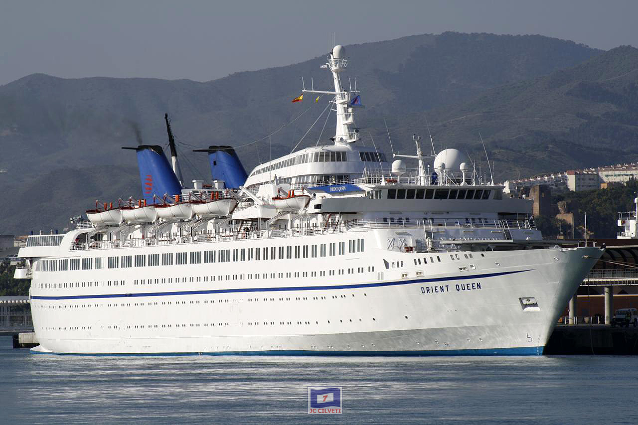 Málaga Marítima: Primera escala en Málaga del buque de crucero ORIENT QUEEN