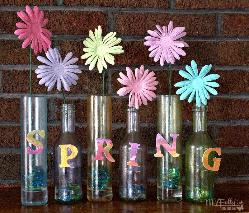 This and that: Spring Flower Vase Craft