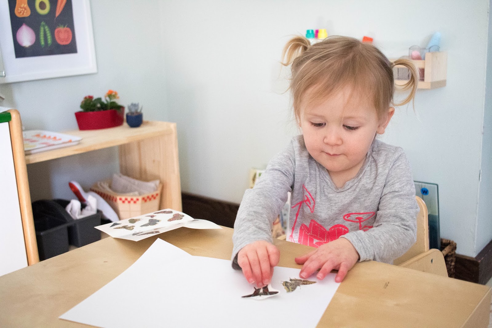 Toddler Butterfly Theme for Spring
