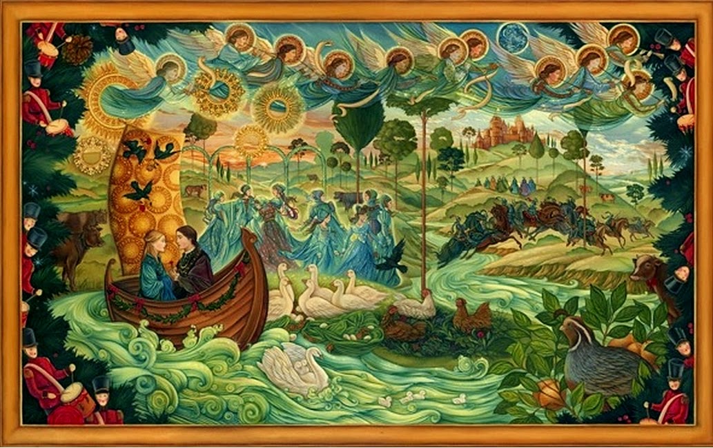 Lo Specchio-Cielo: The Twelve Days of Christmas - Laurel Long