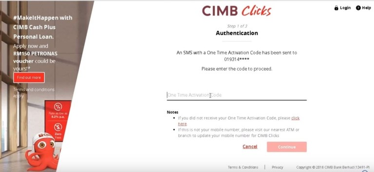 Panduan Lengkap Cara Daftar Akaun CIMB Clicks 2020