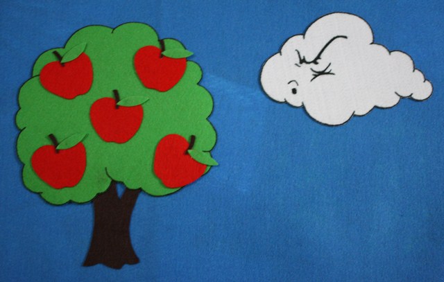 Storytime ABC's: Flannel Friday Guest Post: Five Little Apples