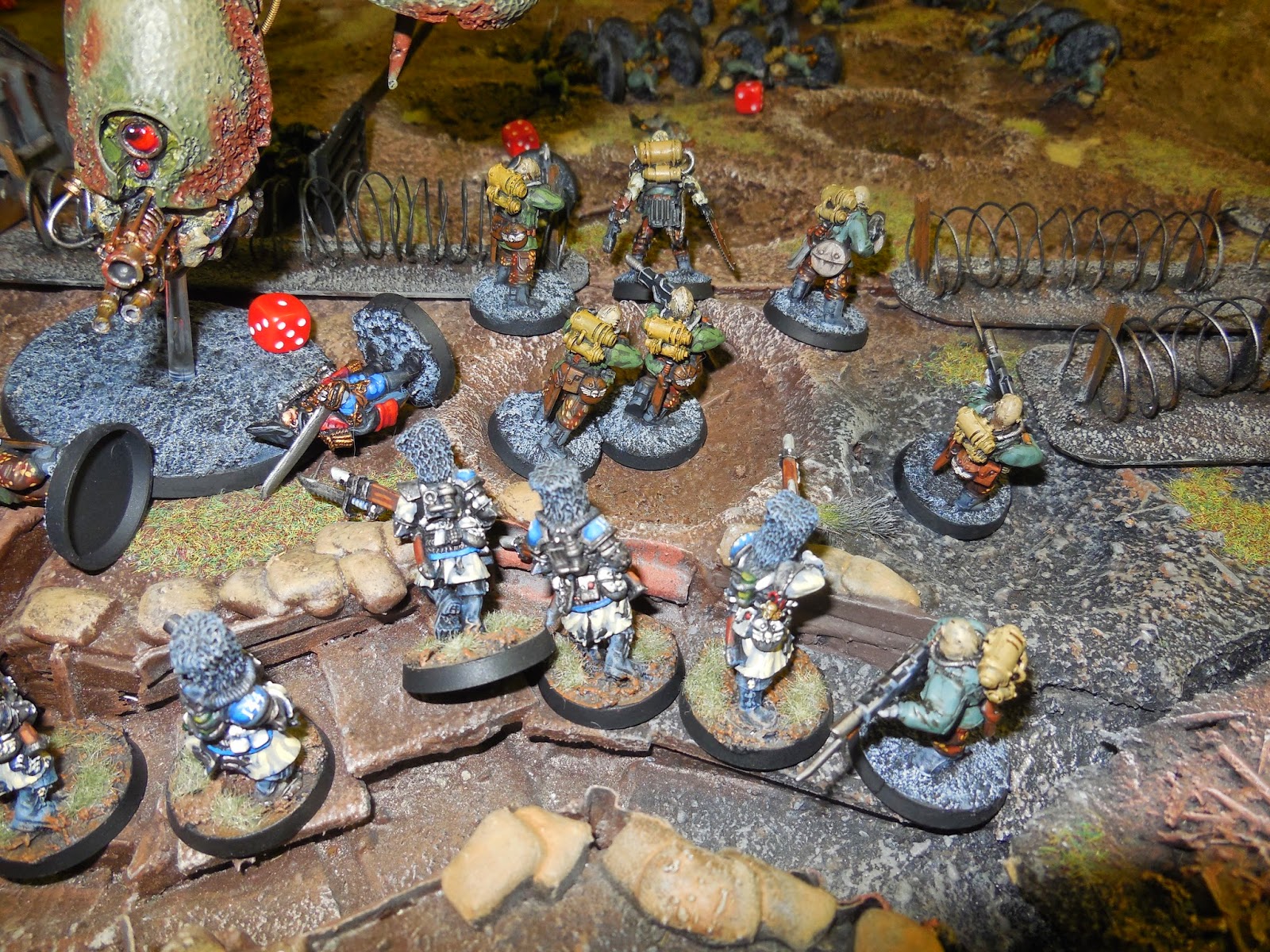 Fawcett Avenue Conscripts: Trench Warfare - 40K Style!
