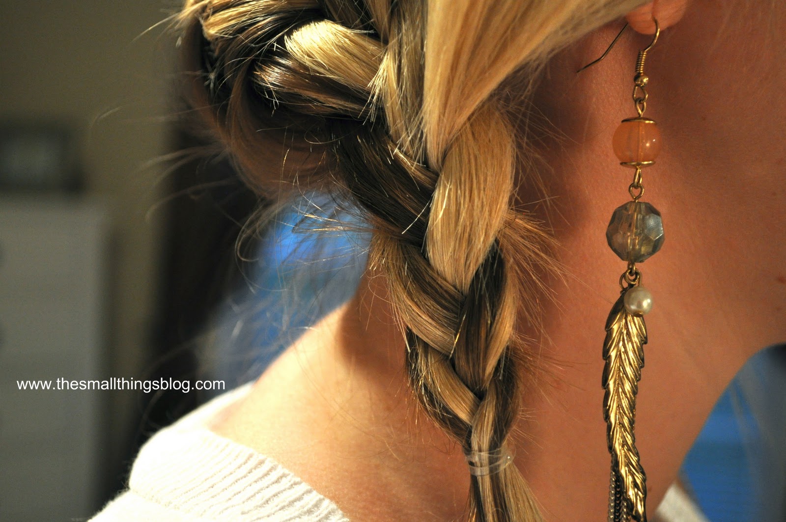 Wrap Around French Braid - The Small Things Blog
