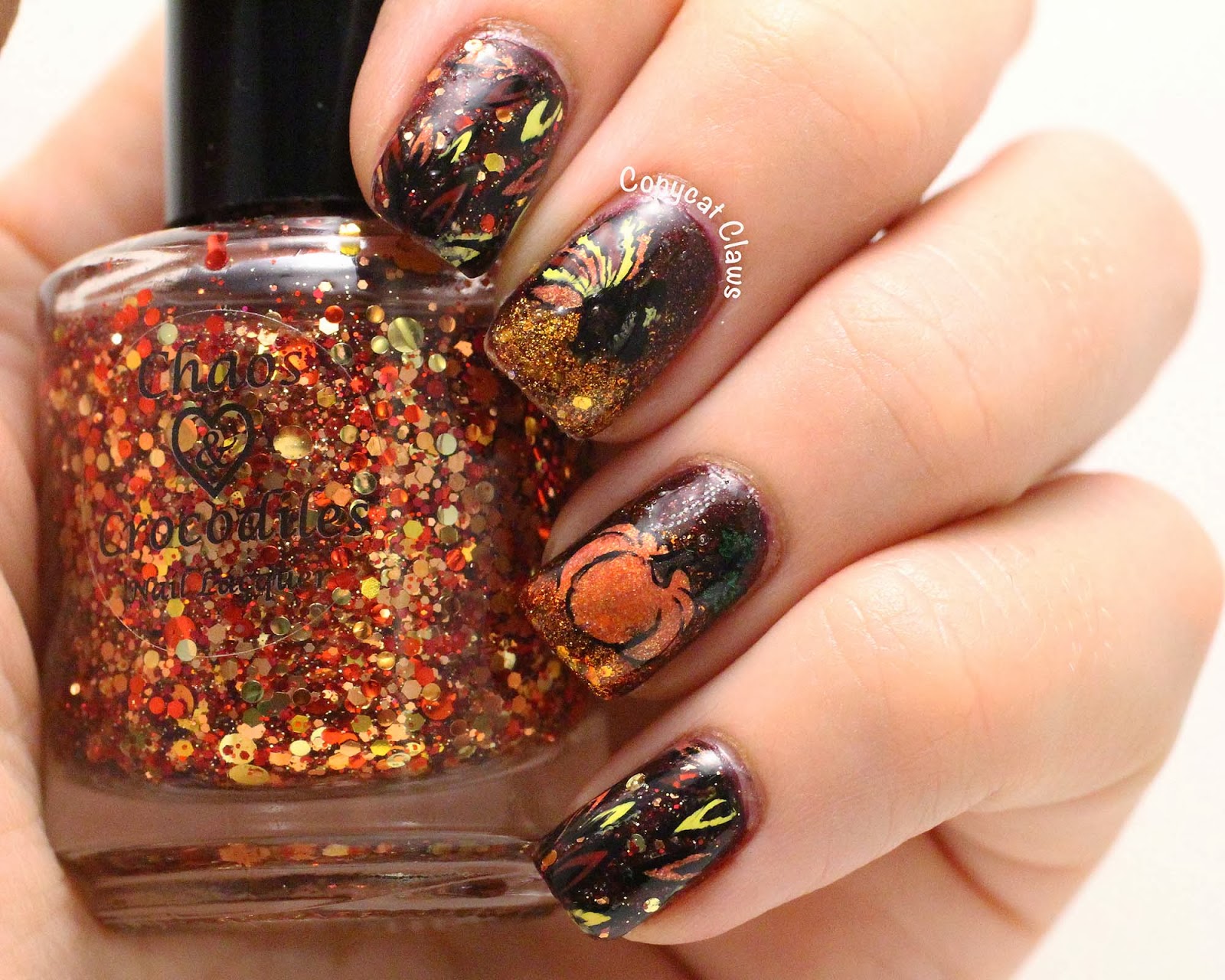 Copycat Claws: Thanksgiving Nails (Stamper Decals)