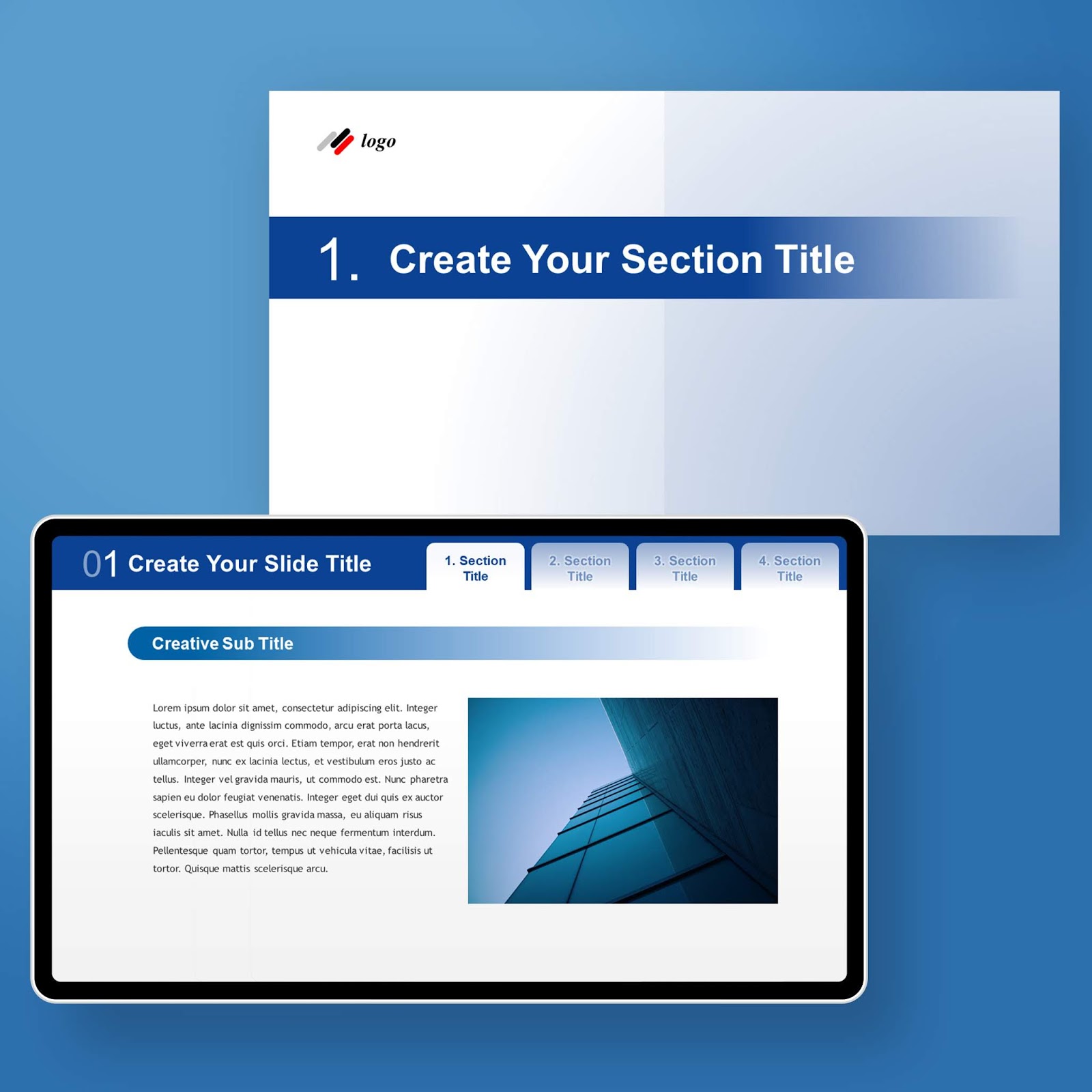 Top Index Section PowerPoint Templates - PowerPoint Free