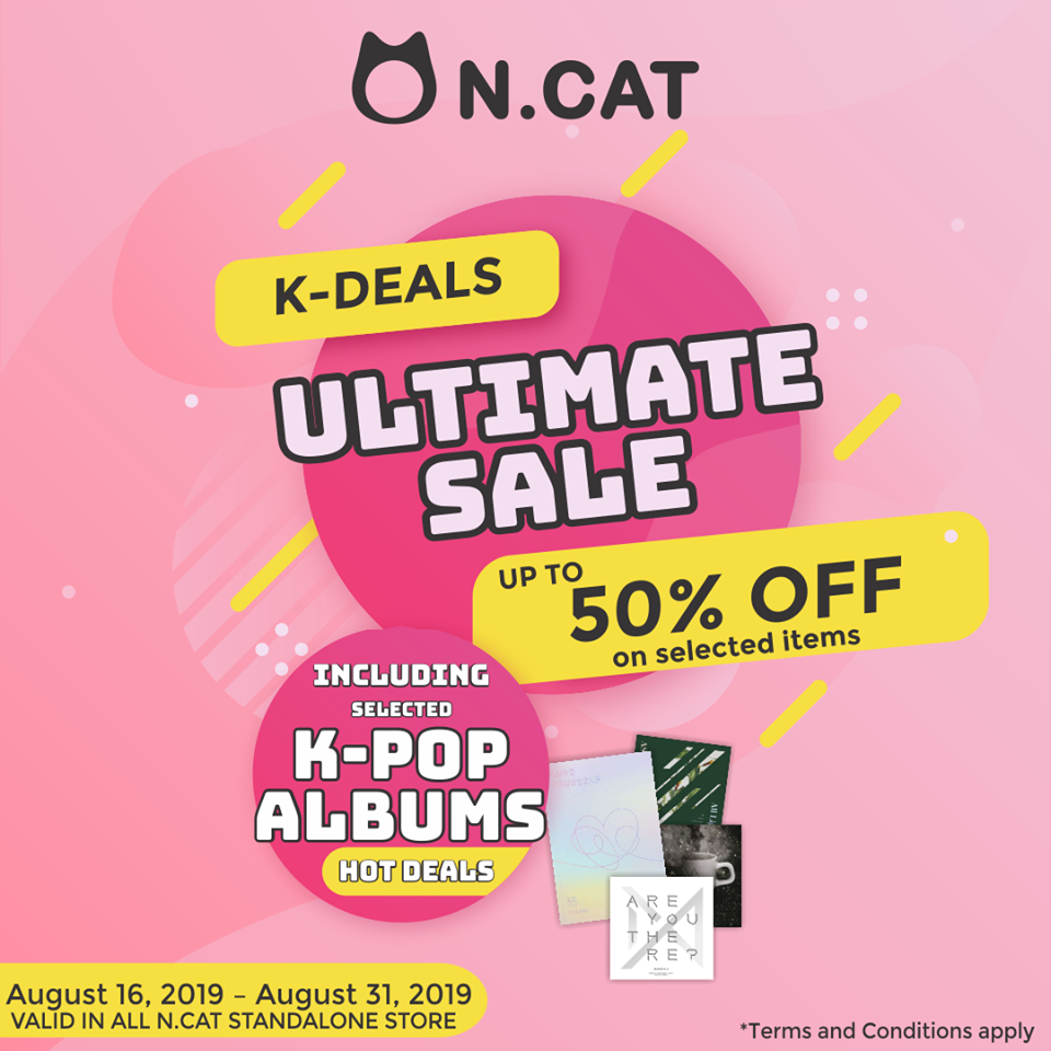 Manila Shopper: N.Cat K-Deals Ultimate SALE: Aug 2019
