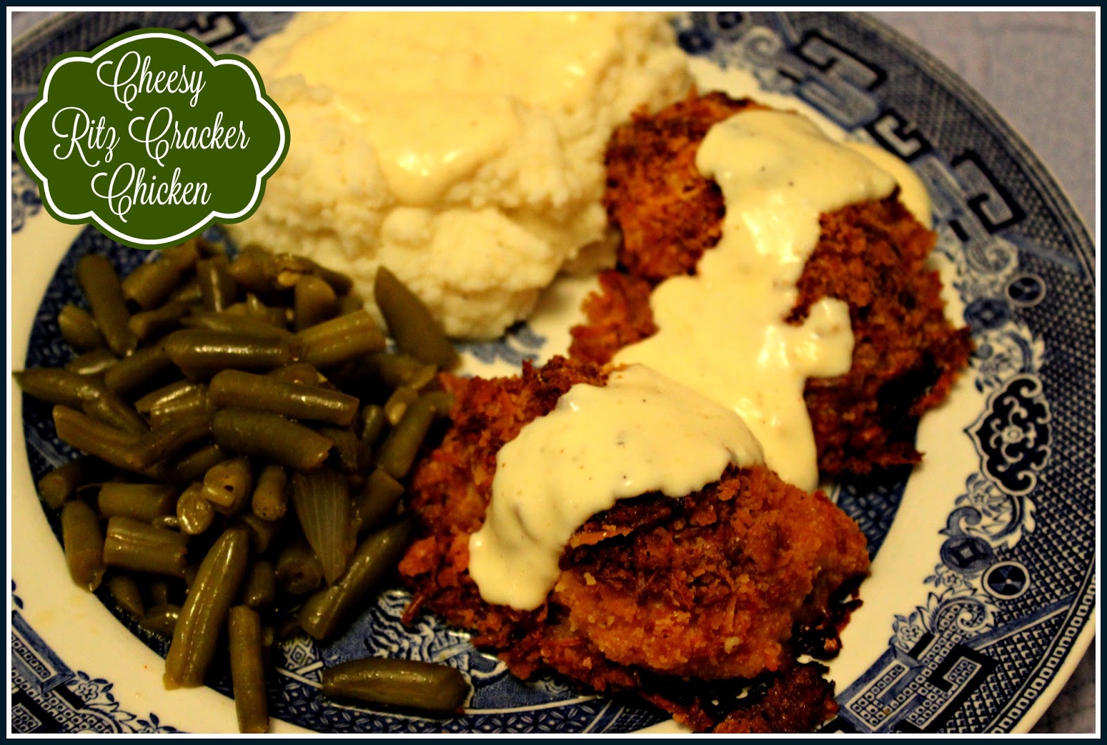 Sweet Tea and Cornbread: Cheesy Ritz Cracker Chicken!