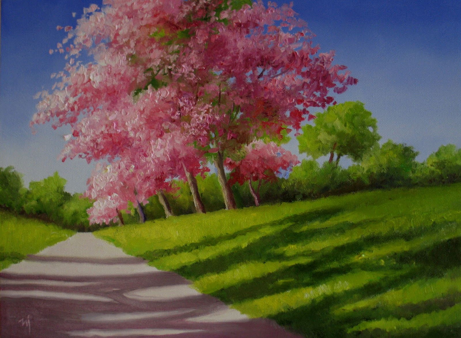 Nel's Everyday Painting: April Magic see 4/23/17