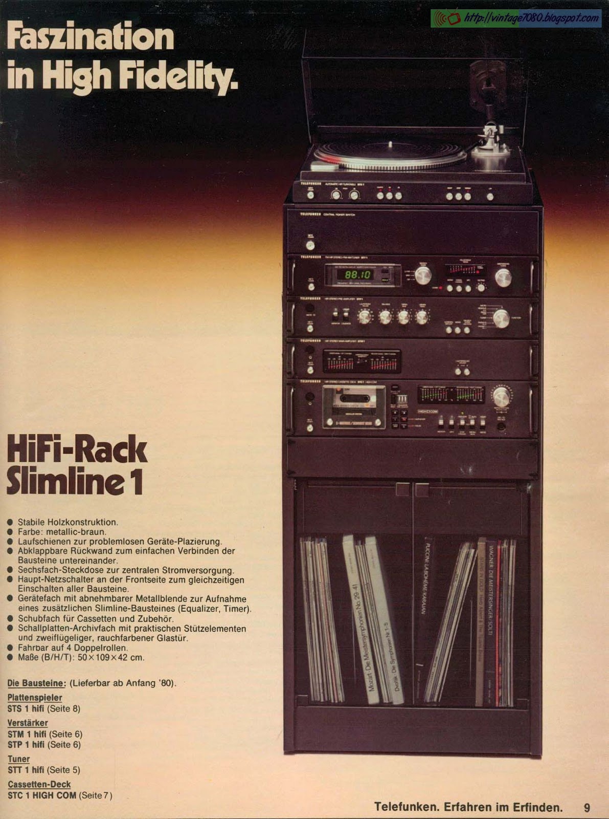 Vintage 70 80: Telefunken 12 - Catálogo 1979-1980