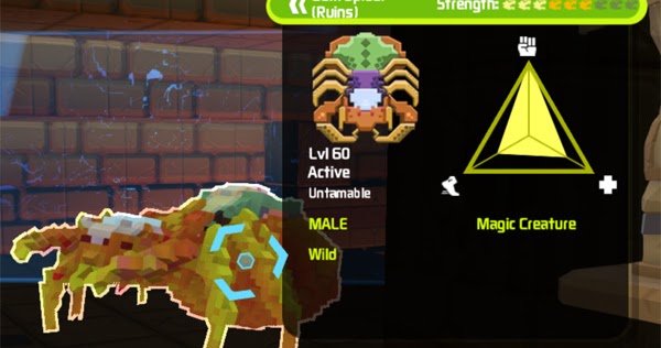 PixARK: Gem Spider (Ruins)