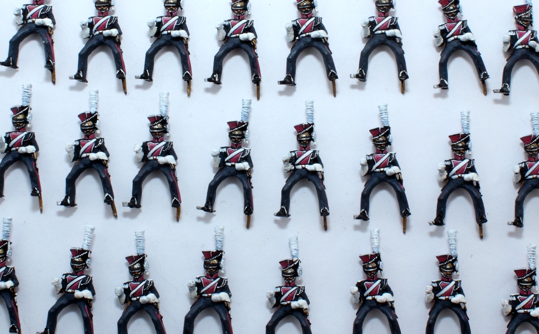 Battle Brush Studios: Showcase: 25mm Polish Lancers of the Imperial Guard