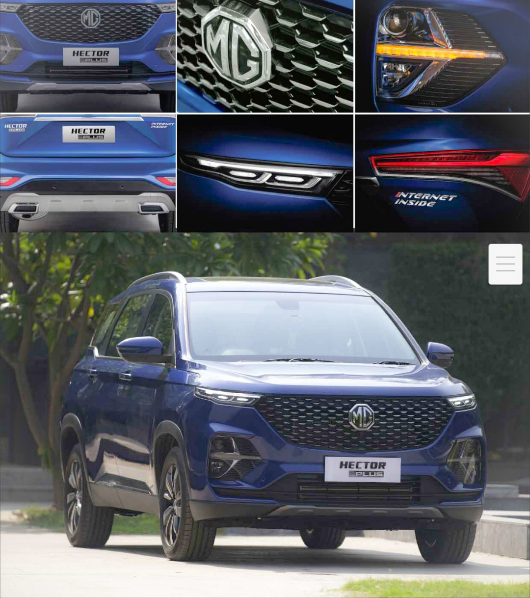 MG HECTOR PLUS LAUNCHED - Price , Specification and Details explained ...