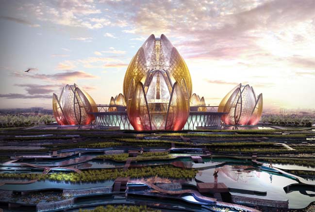 Architecture and Design: LOTUS FLOWER - AN INSPIRATION FOR ARCHITECTS