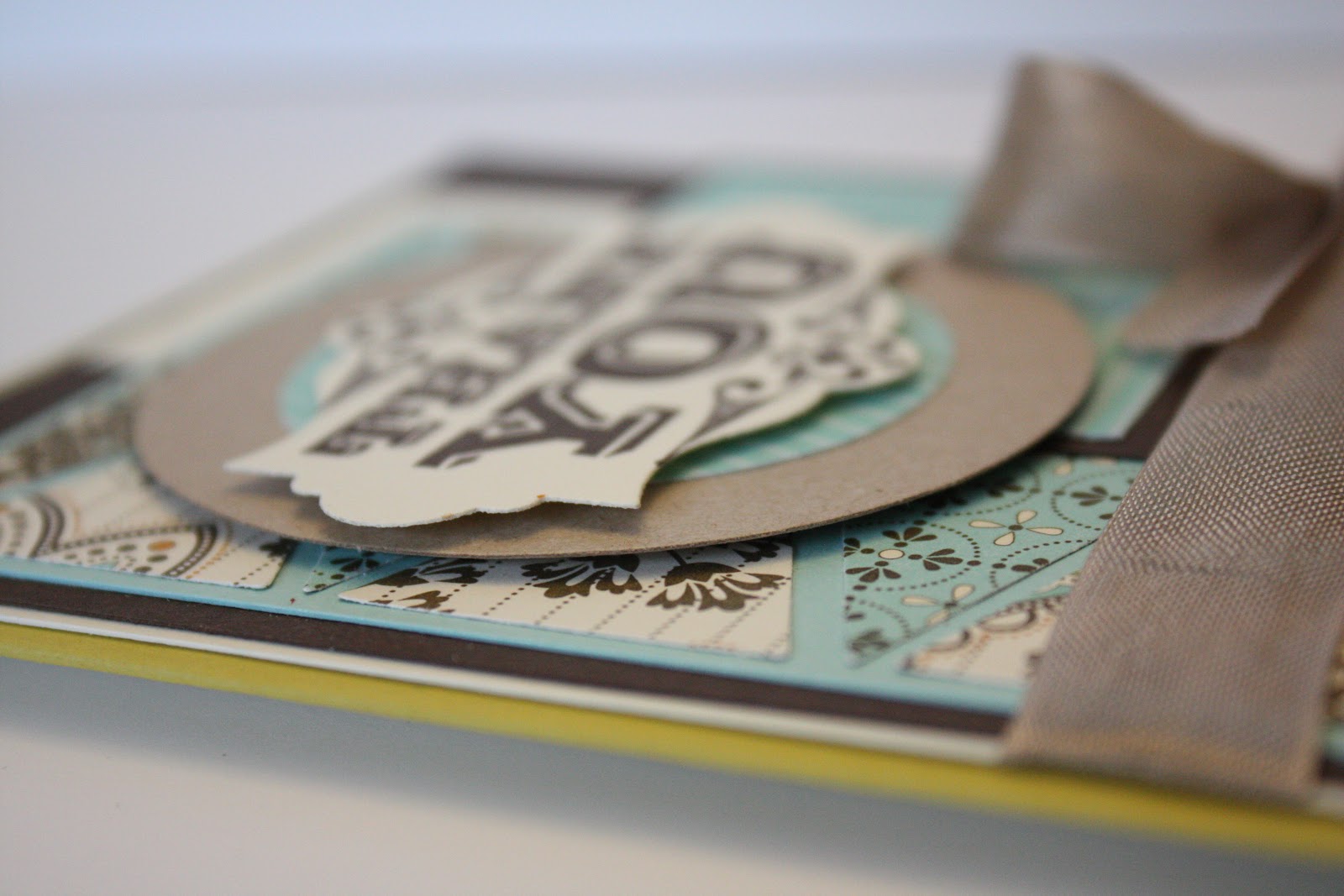 The Pursuit of Stampin'ess: Engraved Greetings Thank you card by ...