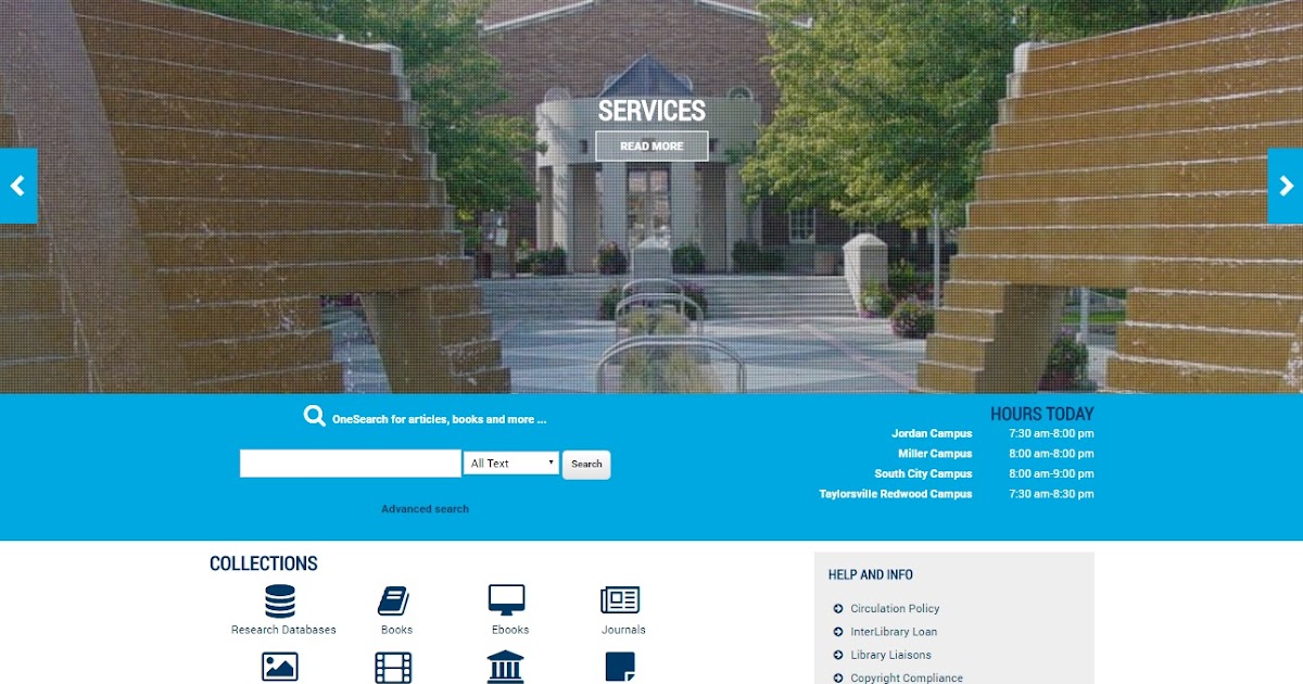 College’s Library Services Unveiling New Website