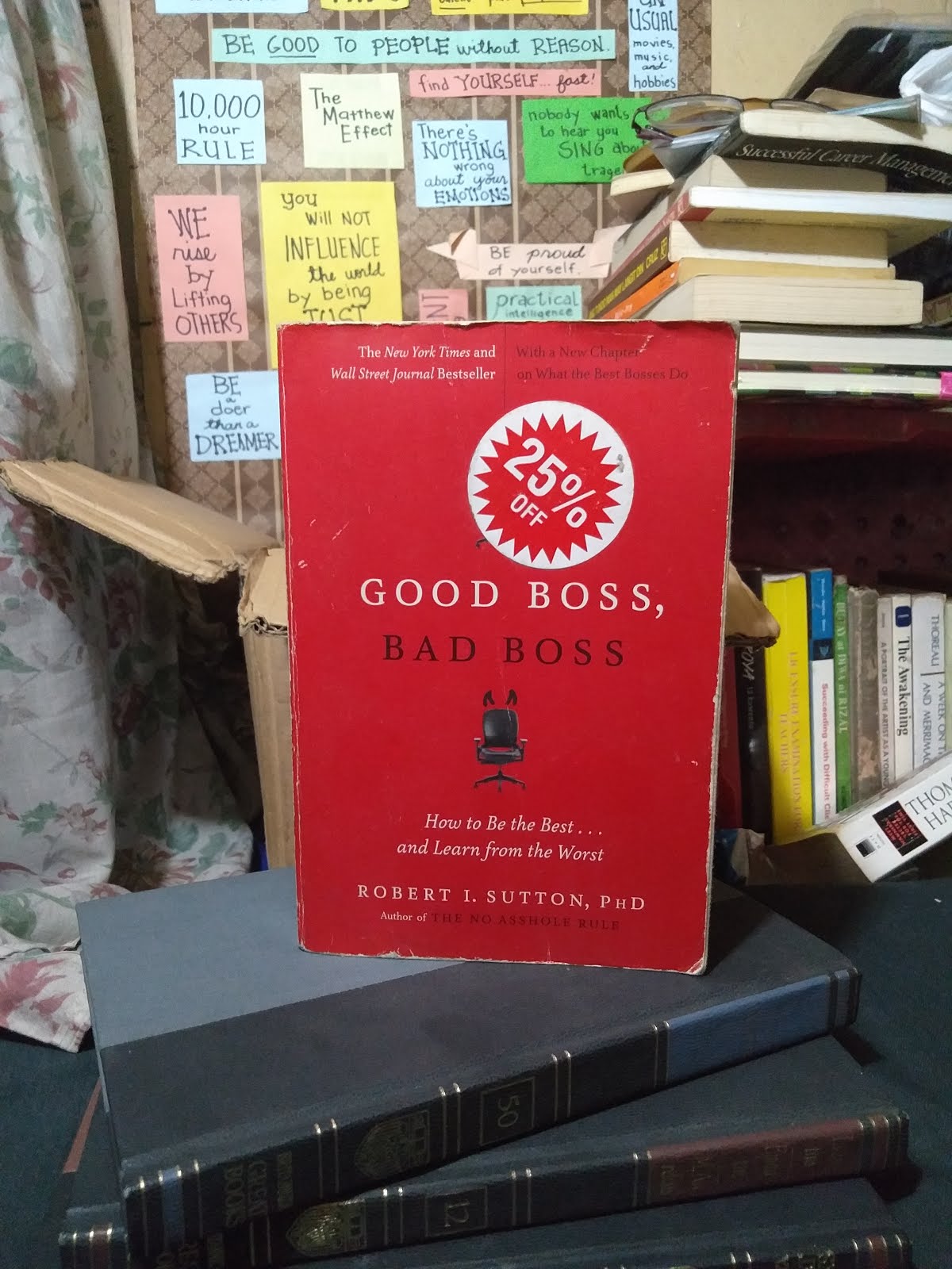 Quirks and Foibles: BOOK REVIEW: Good Boss, Bad Boss by Robert Sutton