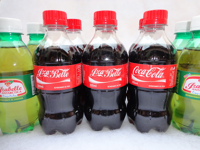 Belíssima Artes e Criações: Garrafinhas de Refrigerante personalizadas