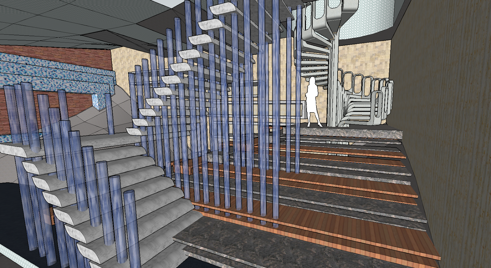 Jeannie Chan ARCH1101: Experiment 1: The Stair Conceptual Model (10%)