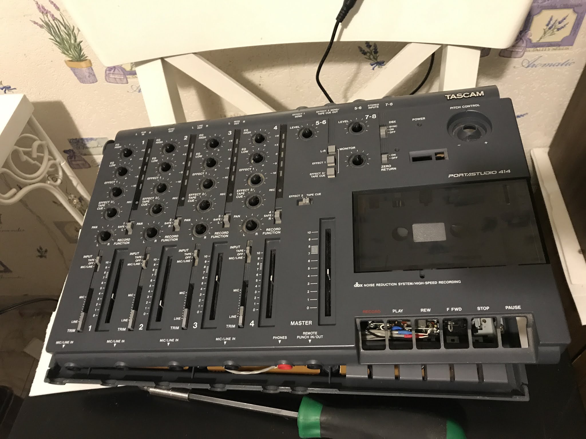Infrequent Sound [sex.tex] technology: Tascam 414 Mk II 4-Track ...