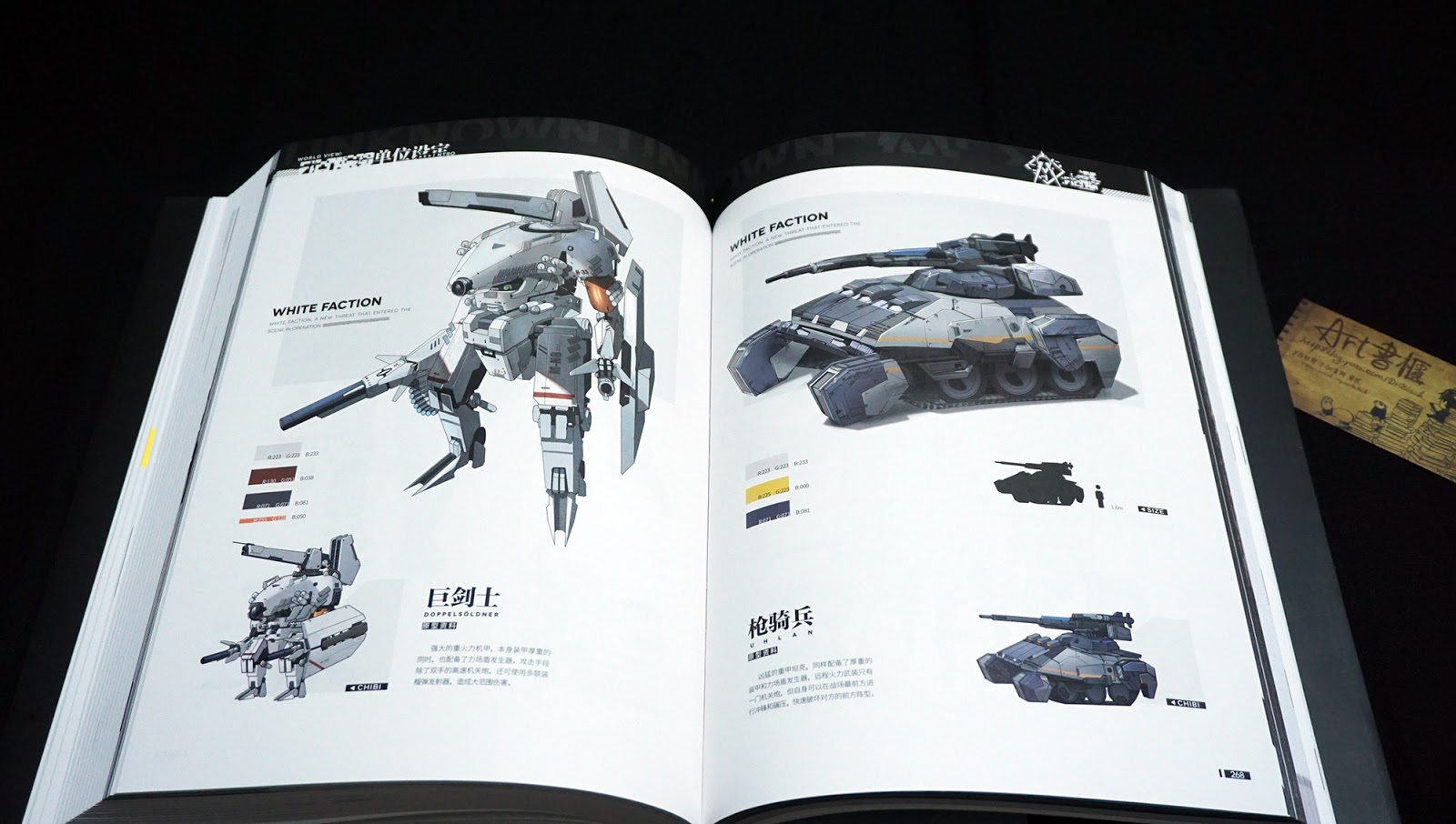 ART書櫃 Book Review: 少女前線設定集 II (普通版) ドールズフロントライン Girls' Frontline ART BOOK