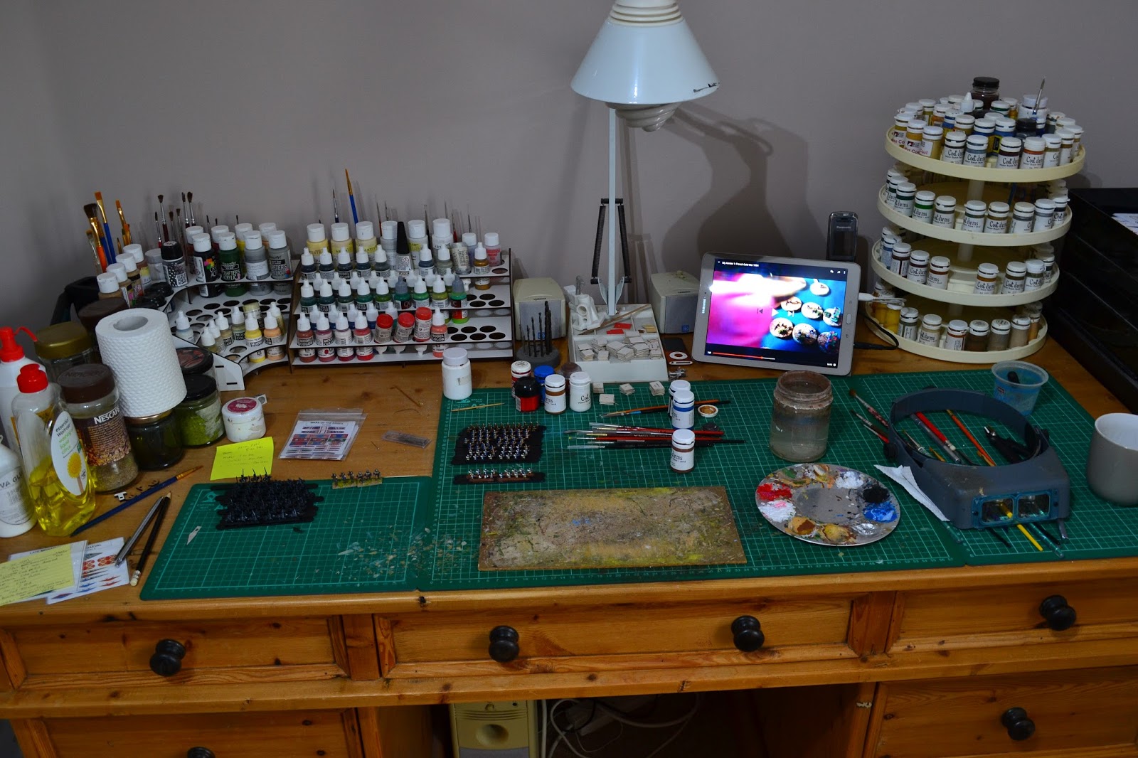 Grymauch's Solo Wargaming Blog : The Wargames Room and Storage