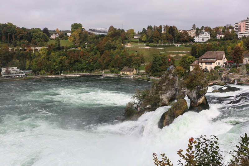 Rhine Falls • Largest volume waterfalls in Europe
