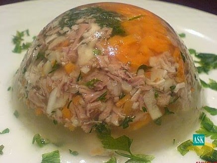 Kholodets Easy Recipe - Russian Meat Jelly : Food Recipe