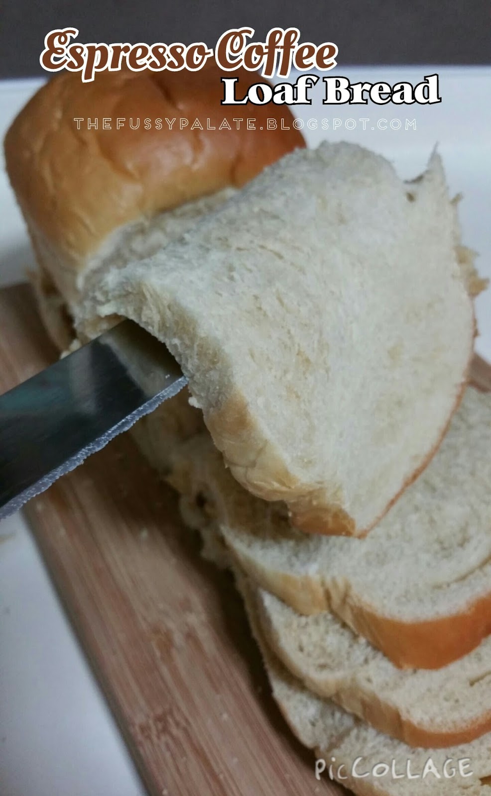 The Fussy Palate: Espresso Coffee Bread Loaf